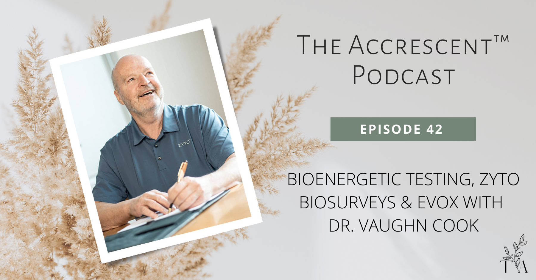 Podcast Ep. 42 - ZYTO Bioenergetic Testing w/Dr. Vaughn Cook - The ...