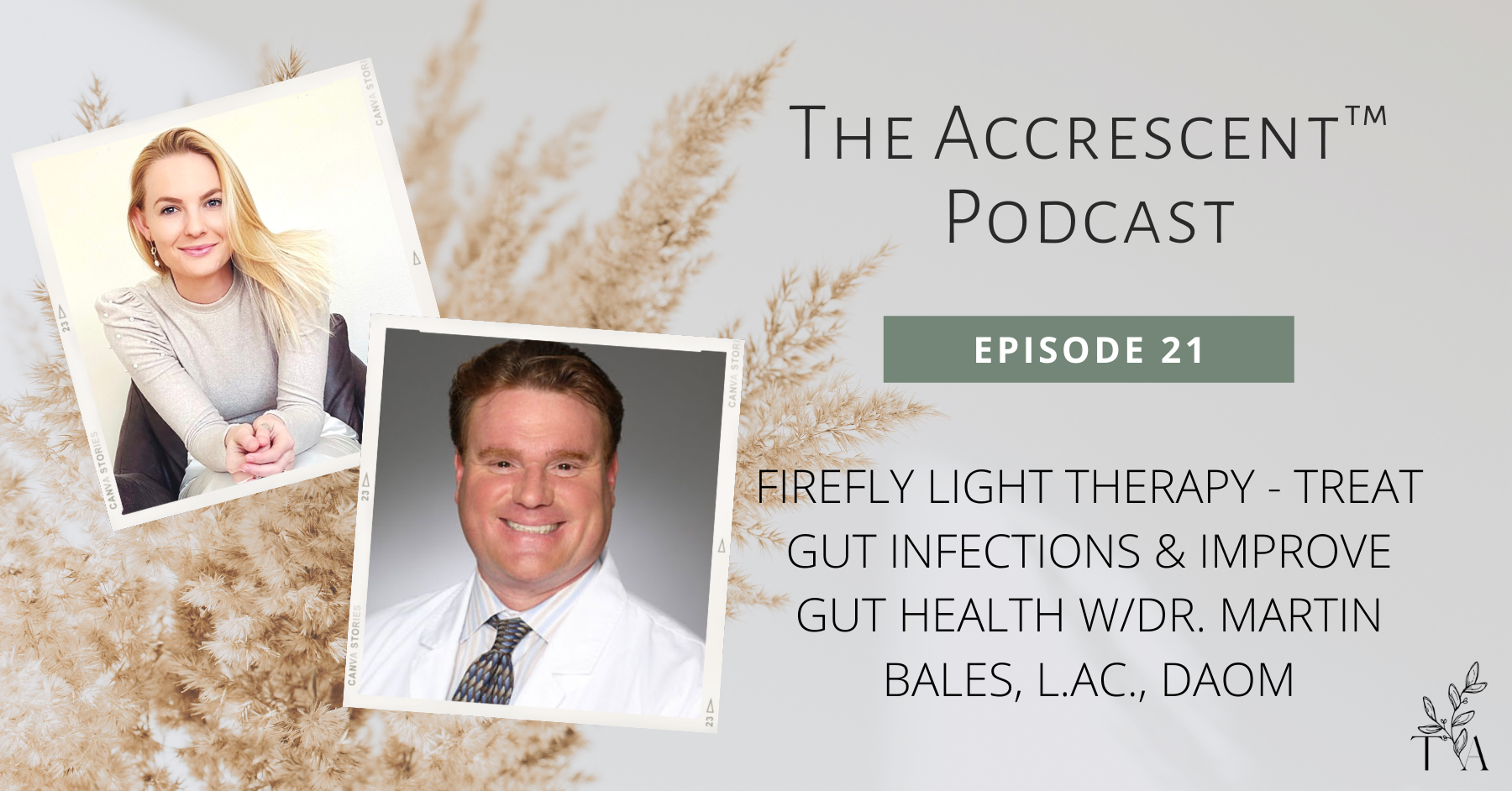 Podcast Ep. 21 - Firefly Light Therapy - Treat Gut Infections & Improve ...
