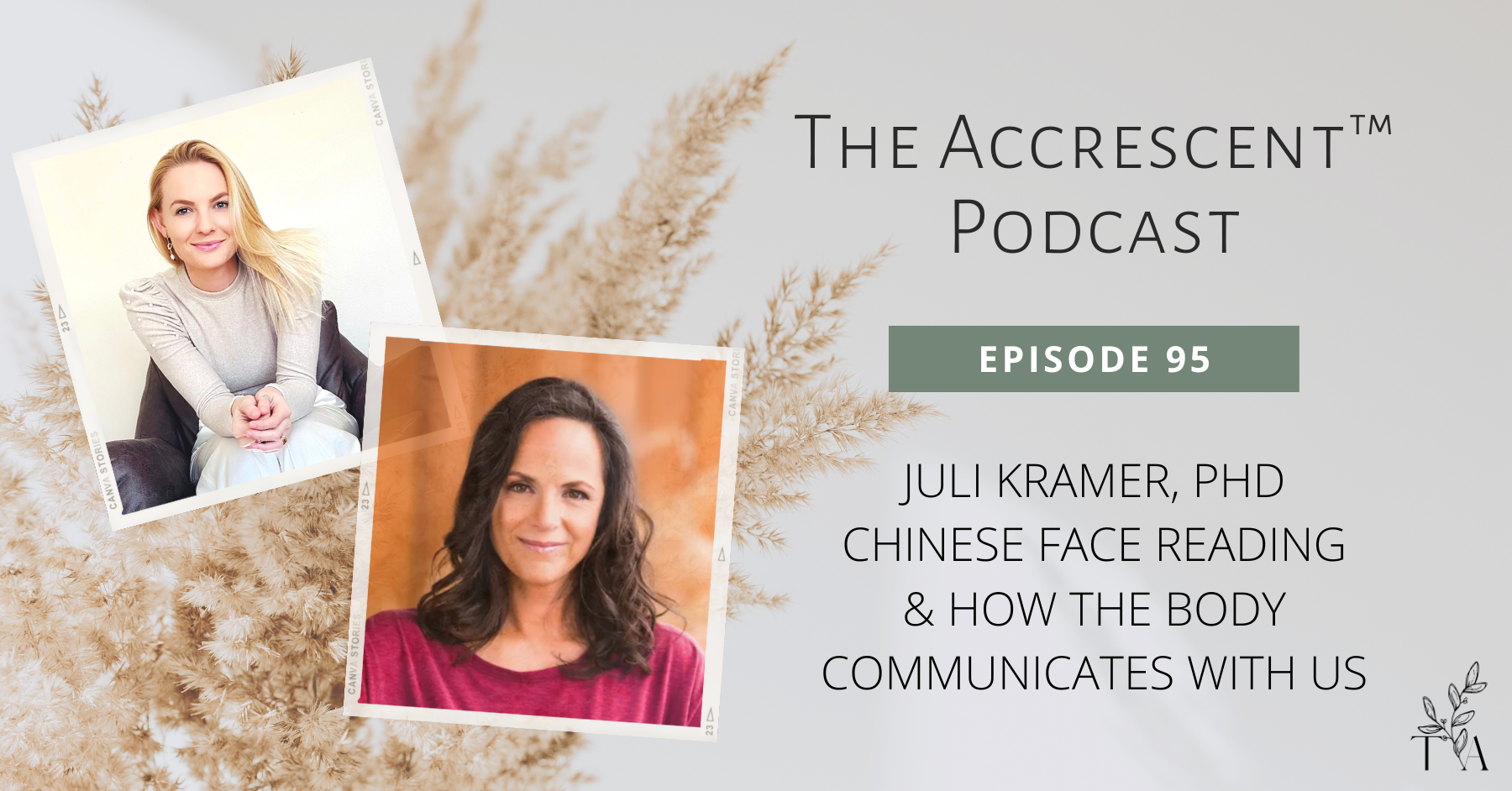 Podcast Ep. 95 - Juli Kramer, PhD - Chinese Face Reading & How the Body ...