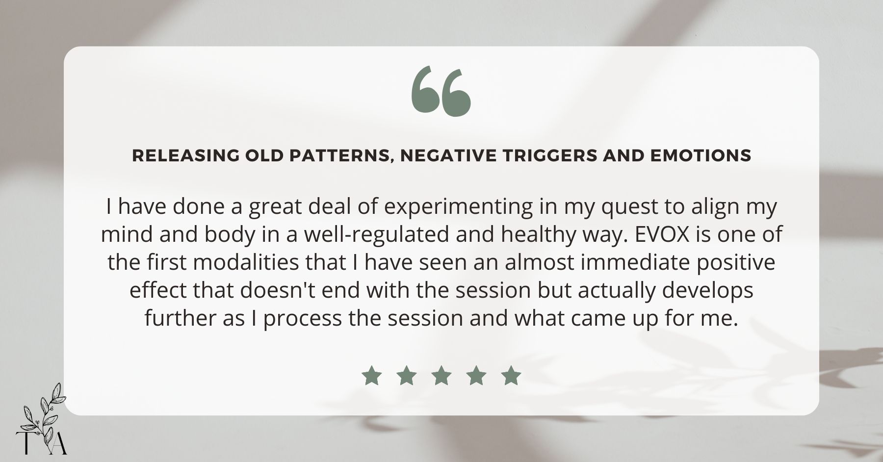 Releasing Old Patterns, Negative Triggers & Emotions - The Accrescent™