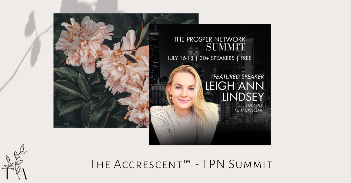 The Prosper Network Summit - The Accrescent™